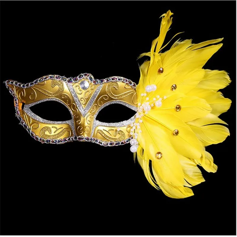 Topeng Bulu Wanita Baru Panas Kostum Perempuan Pesta Prom Seksi ...