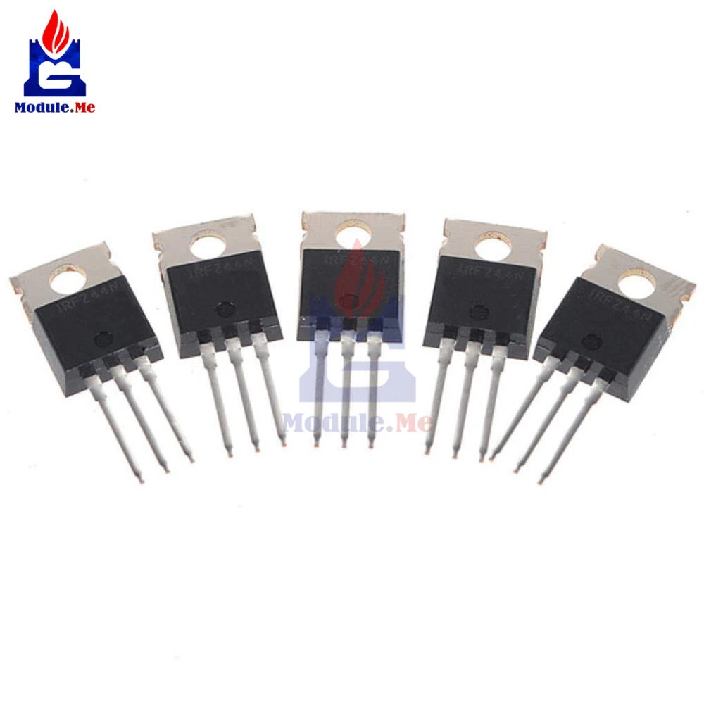 5 Pcs/lot Ic Chips Irfz44n 3 Pin Transistor To-220 Rectifier Power ...