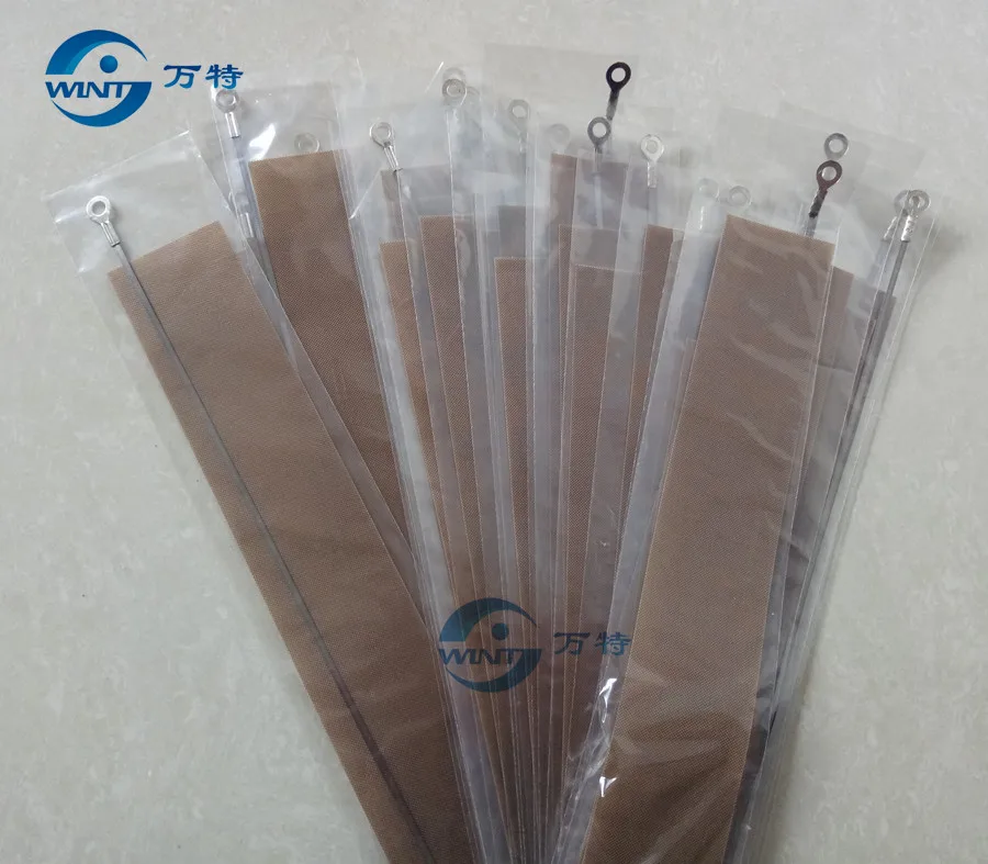 500mm Impulse Sealer Spare Parts Teflon Belt With Heating Wire Heater ...