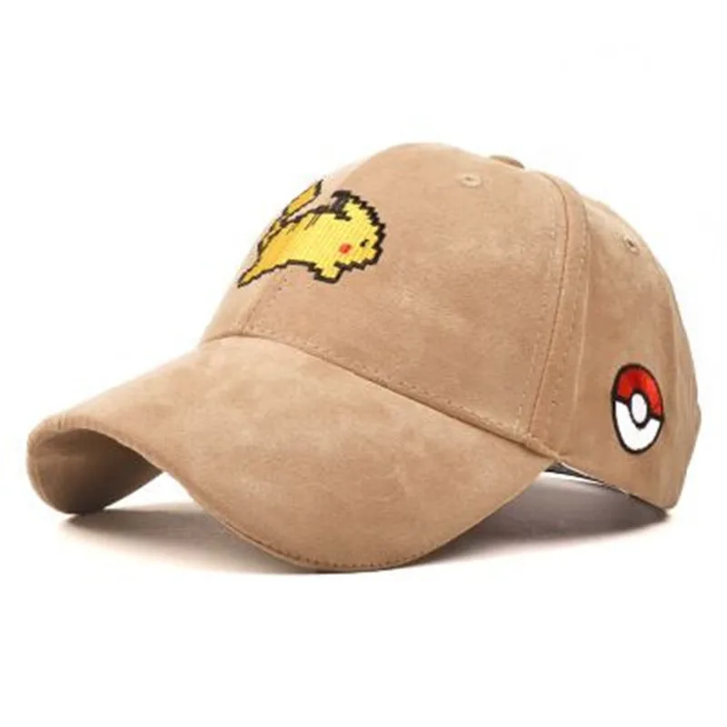 2016-Hot-Cartoon-Cap-pokemon-cap-Pikachu-Embroidered-Wild-Baseball-Cap ...