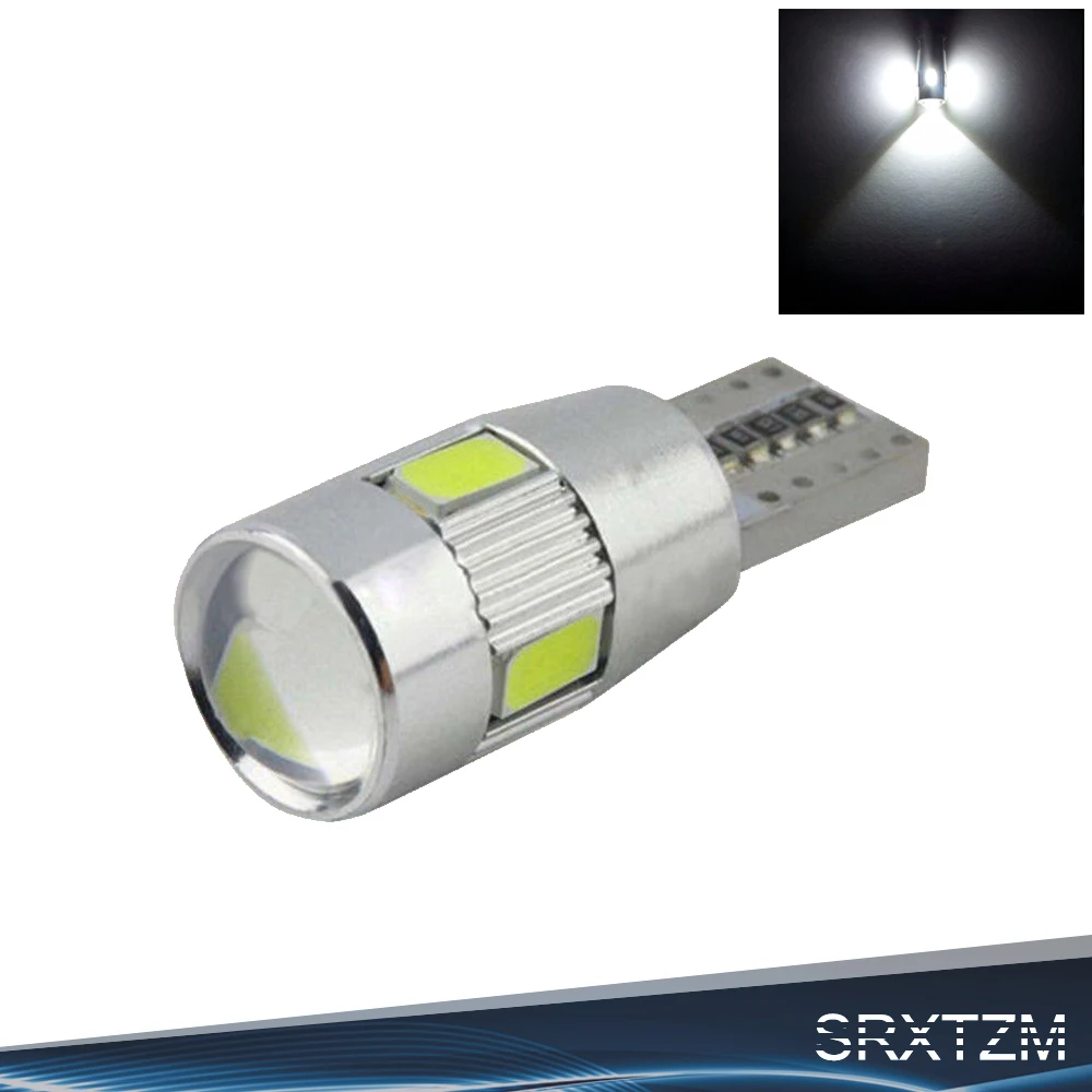 SRXTZM Luz LED CANBUS para coche, iluminación de techo lateral, sin Error, 6LED, SMD 5630, 194 ...