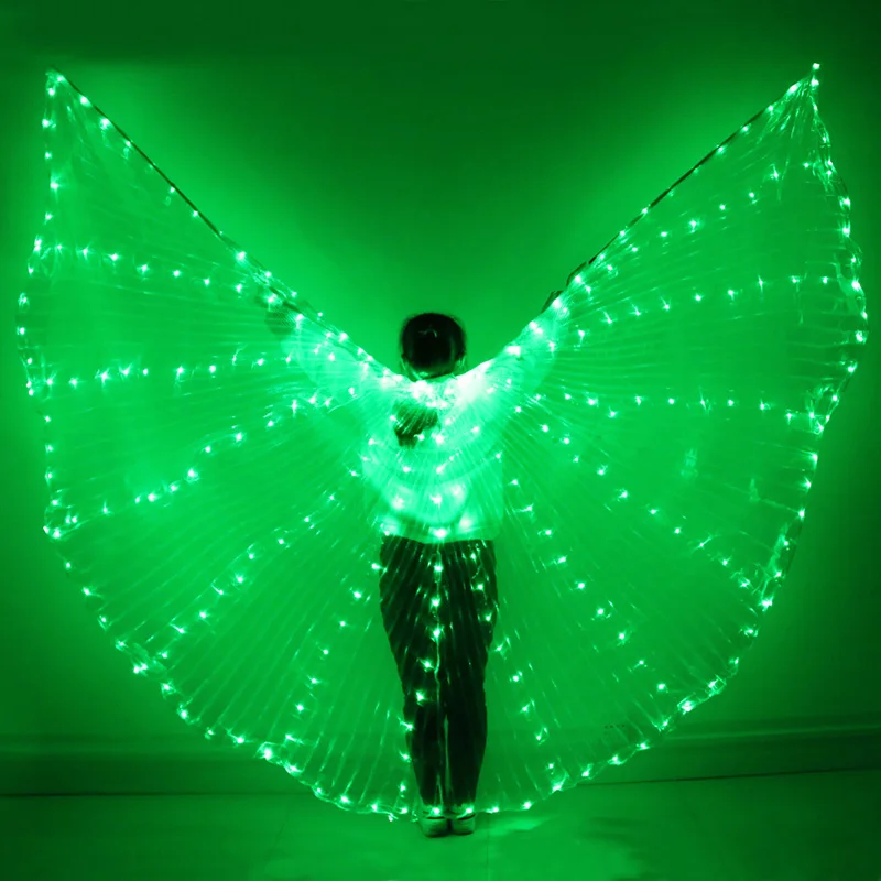 Colorful Rainbow Performance LED Wings (Various Options) - Queerks™