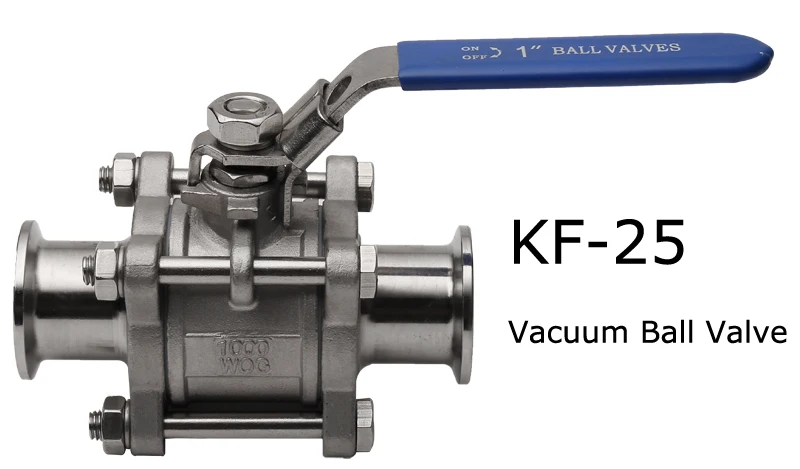 Stainless Steel Kf-25 Vacuum Ball Valve - Valves - AliExpress
