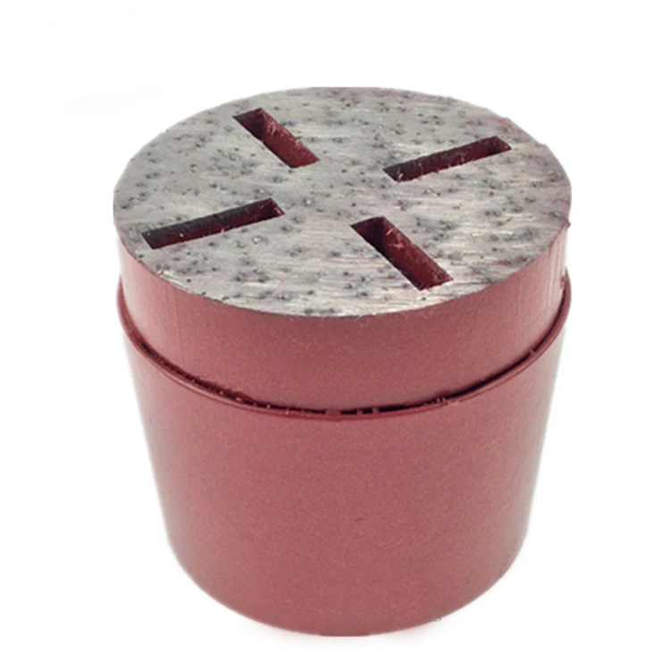 GD24 Single Round Segment 2 Inch Diamond Grinding Plug with 4 Rectangle ...
