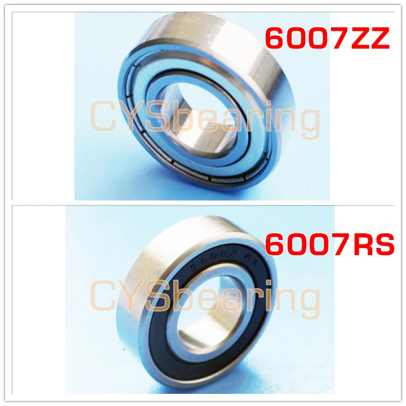 6007ZZ 6007 6007RS 베어링 35*62*14mm 깊은 홈 6007 2RS 볼 베어링 6007RZ 180107 RZ ...