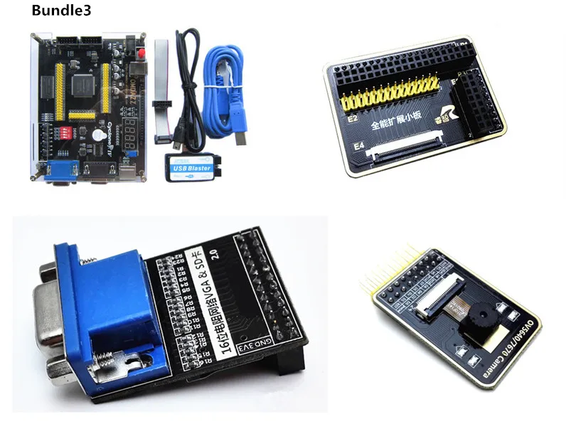 Altera Cyclone IV EP4CE6 FPGA макетная плата NIOSII EP4CE PCB и USB Blaster Jtag как программист