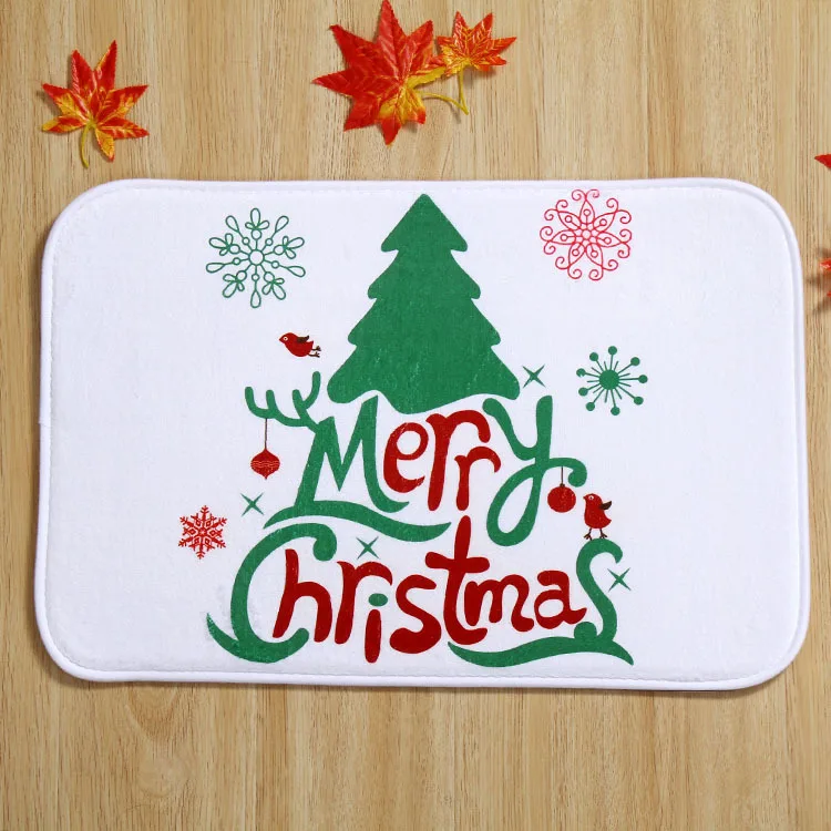 Snowman HAPPY HOLIDAYS Holiday Welcome Mat Outdoor Indoor Festive ...
