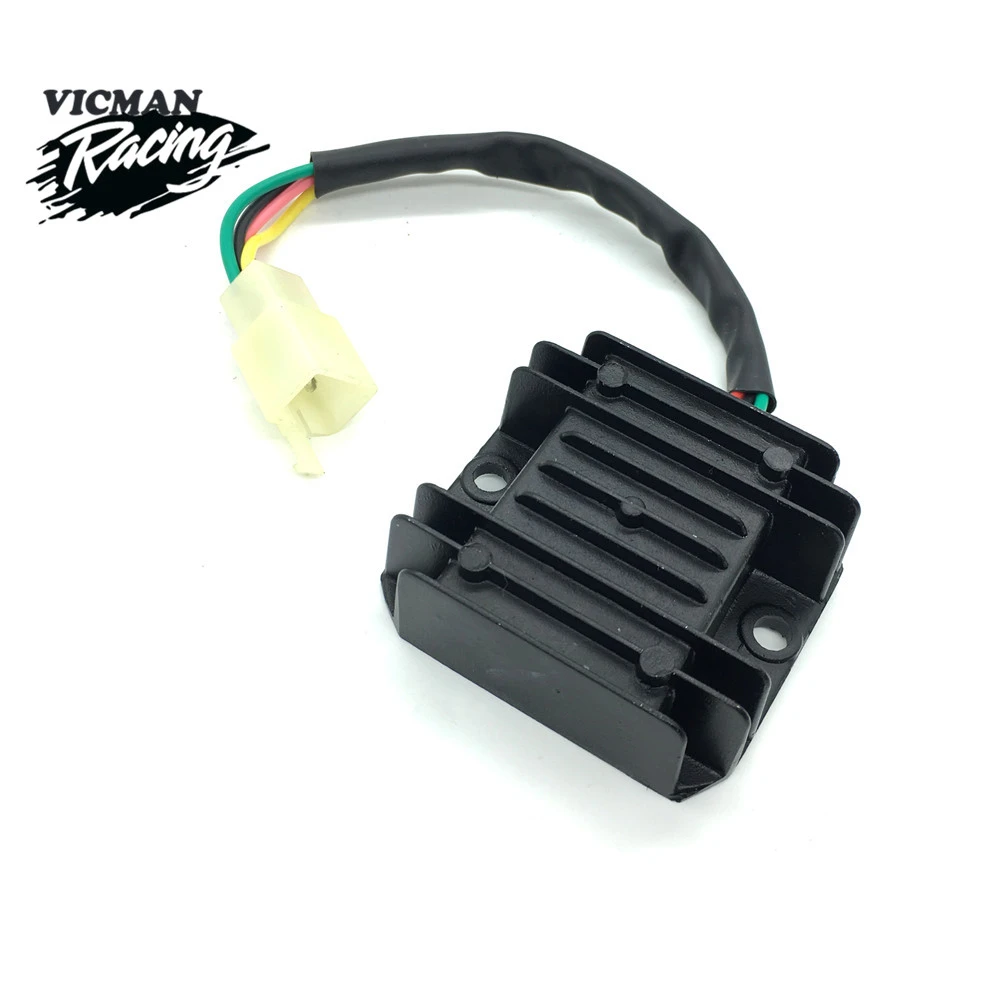 Motorcycle 5 Wire Voltage Regulator Rectifier 5 Pin Fxd Zj 12v Gy6 ...