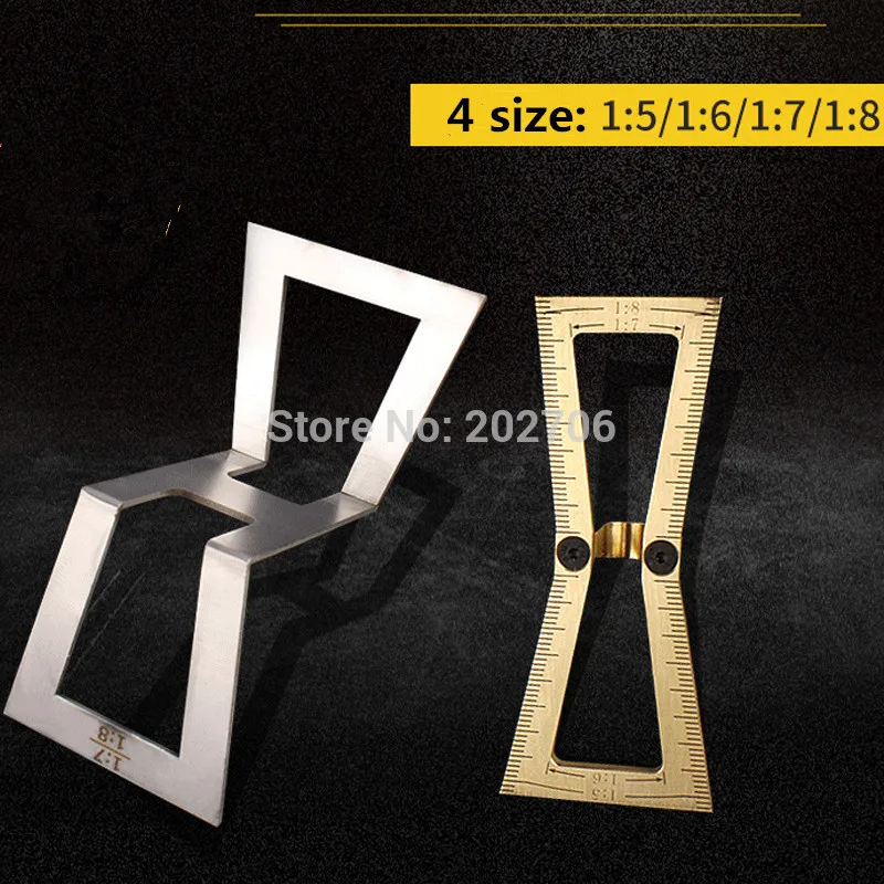 Stainless Steel Dovetail Gauge Copper Dovetail Marker Hand Cut Wood ...