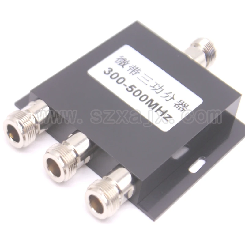 RF Coaxial Splitter 1 to 3 Way Power Splitter 300 500MHz Signal Booster ...