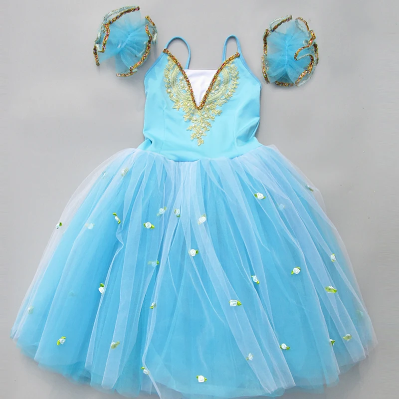 2019 Cute Girls Princess Ballet Dress tutu Pink Short Sleeve Party ...