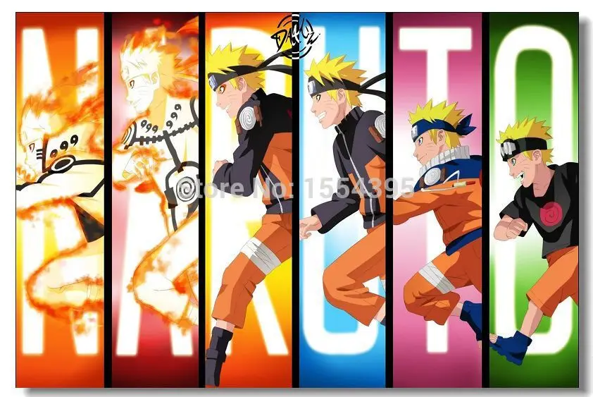 Custom Naruto Akatsuki 3 Anime Modern Poster Fashion Stylish Home Decor ...