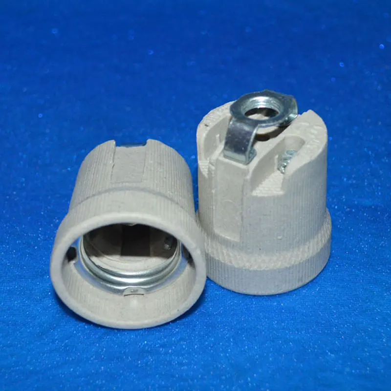 Lighting-Accessories-E27-ceramic-lamp-holder-U-shape-frame-High ...