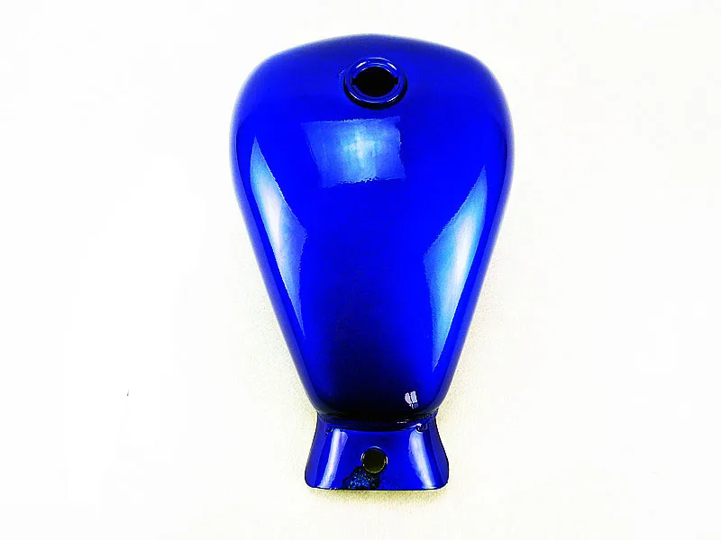 Ocean Blue Fat Bob Gas Petrol Motorcycle Fuel Tank|motorcycle fuel tank ...