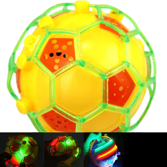 Crazy Dance Music Flashing Light Up Football Toys Colorful Electric ...