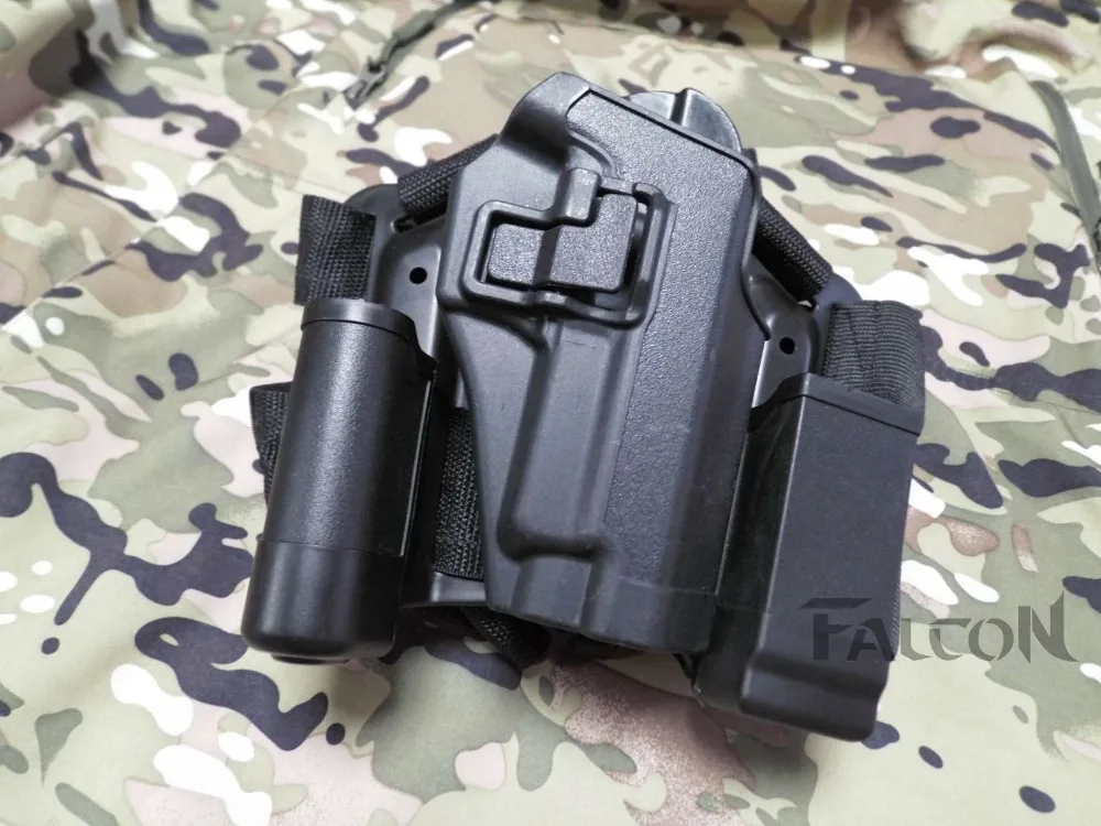FS Brand CQC Tactical Military Mag Flashlight Pouch For Sig P226 ...
