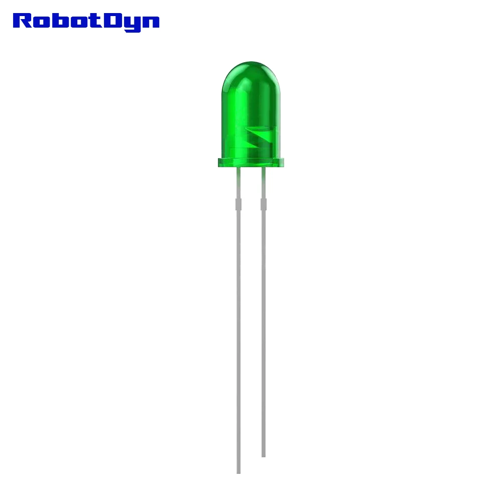 Led Basic Color Green, D-3mm, (pack 50 Pcs) - Integrated Circuits ...