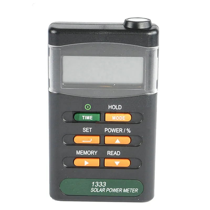 TES 1333 Solar Power Meter Solar Power Meters Digital Radiation ...