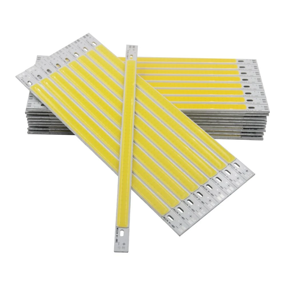 [allcob] Led Cob 200*10mm 12v 10w Warm Nature White Blue Red Green ...