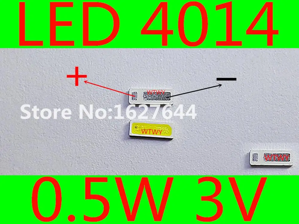 Jufei-luz-de-fundo-led-0-5w-3v-4014-branco-frio-para-lcd-tv-monitor ...