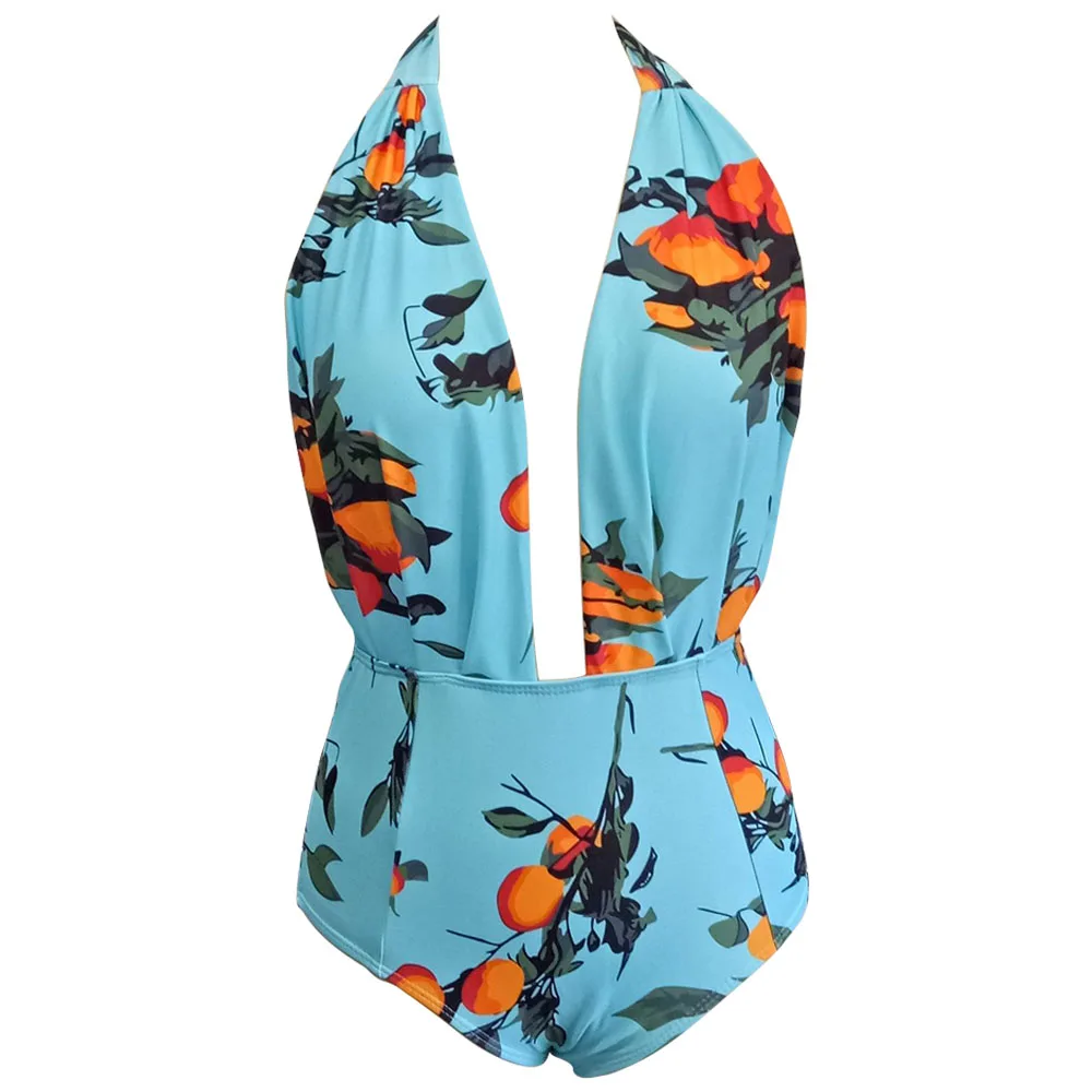 Sexy One Piece Swimsuit Plus Size Swimwear Women swimsuits Monokini ...