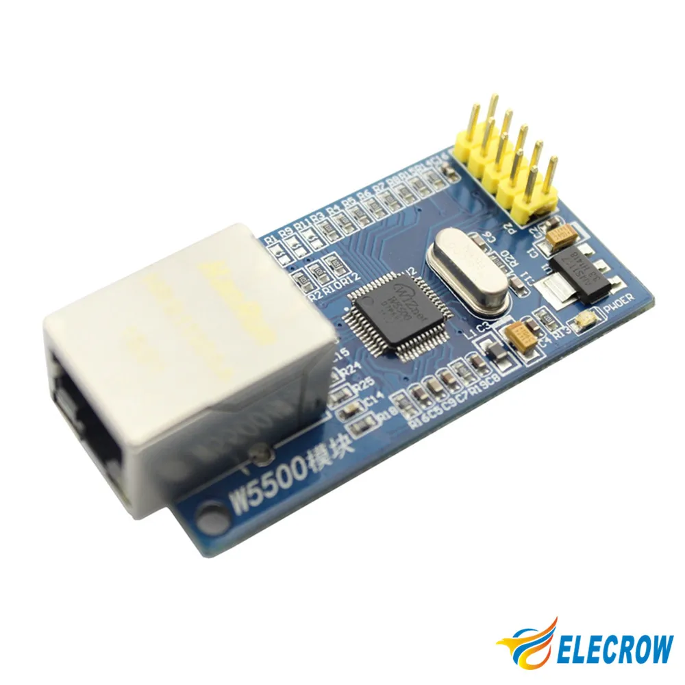 New W5500 이더넷 Module 네트워크 하드웨어 TCP/IP 51/STM32 검출하는 마이크로 프 넘 W5100 전자 DIY Kit 1 개|hardware ...