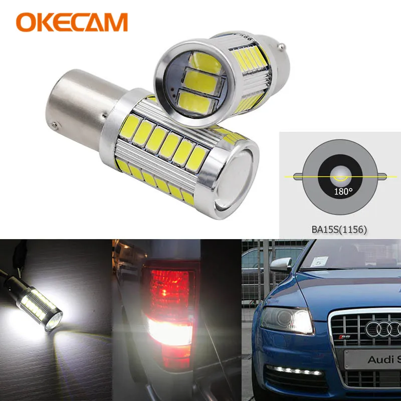 Bombillas LED de circulación diurna para coche, luces blancas de 12V ...