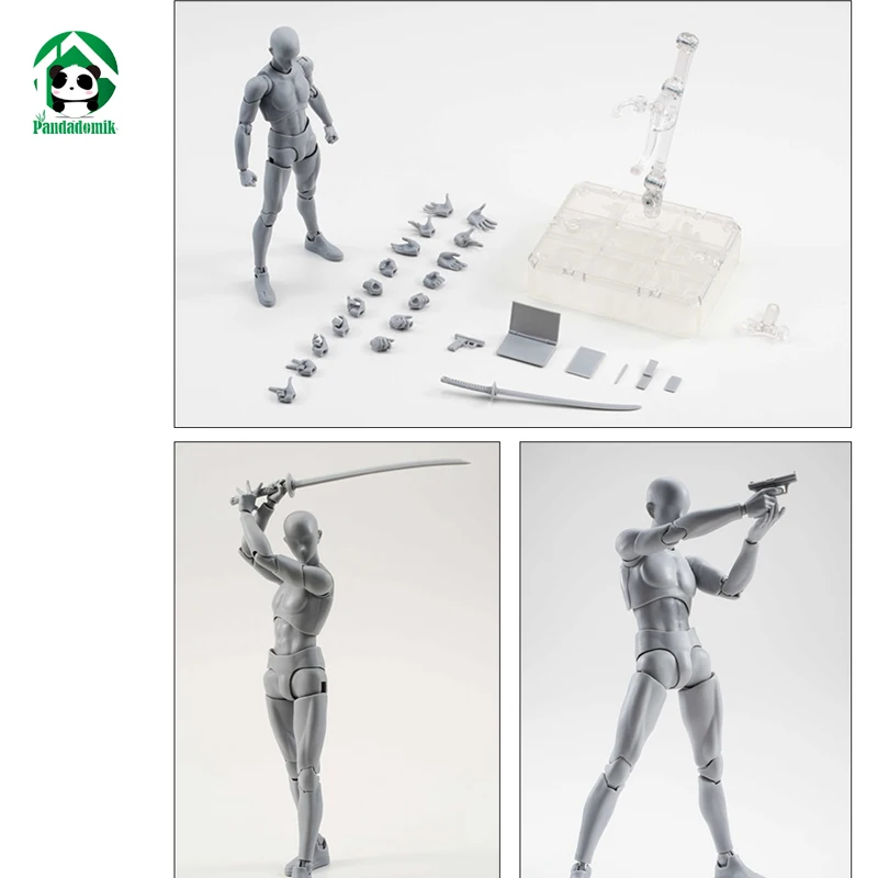 New Body Action Figure Reference Dolls for Drawing PVC Models Kids Toys ...