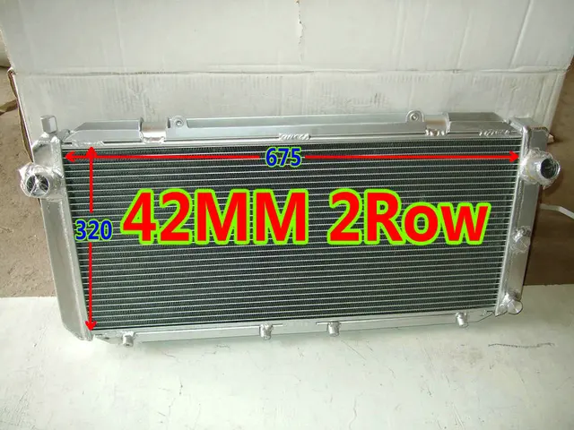 Aluminum Radiator For Toyota MR2 MK2 SW20 W20 REV1 REV2 REV3 3SGTE 2.0L ...