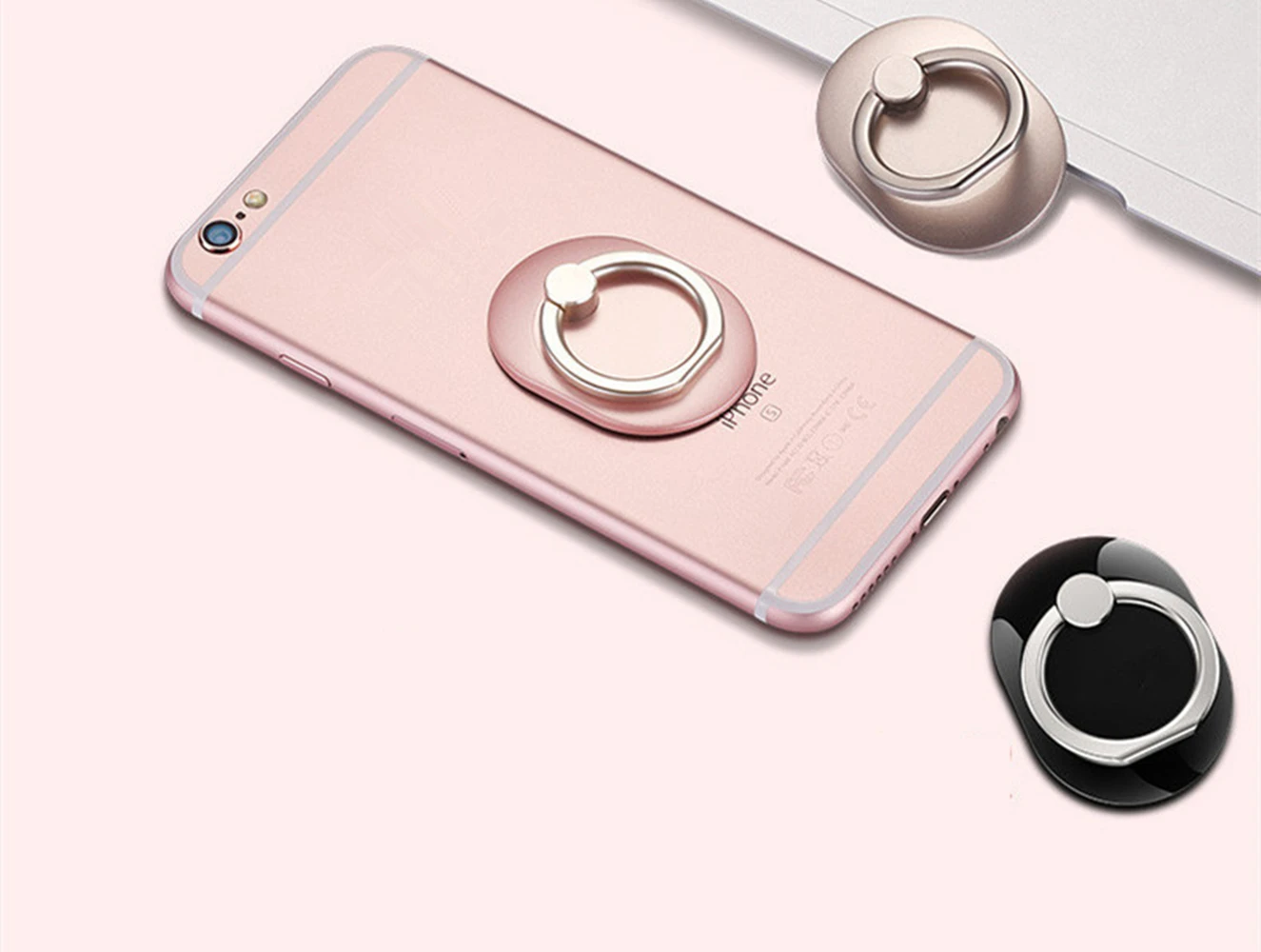 Universal pop socket Original Oval Ellipse Pop Finger Ring Socket Phone ...