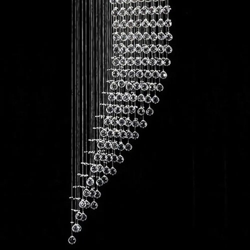 50*200 см спиральная люстра в форме капли дождя, Современные ...