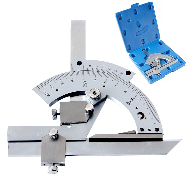 FUJISAN Universal Angle Ruler 0 320 Degrees Angle Square Gauge Ruler ...