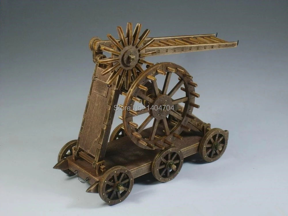 NIDALE model Free shipping Chinese ancient Siege aerial ladder chariot ...