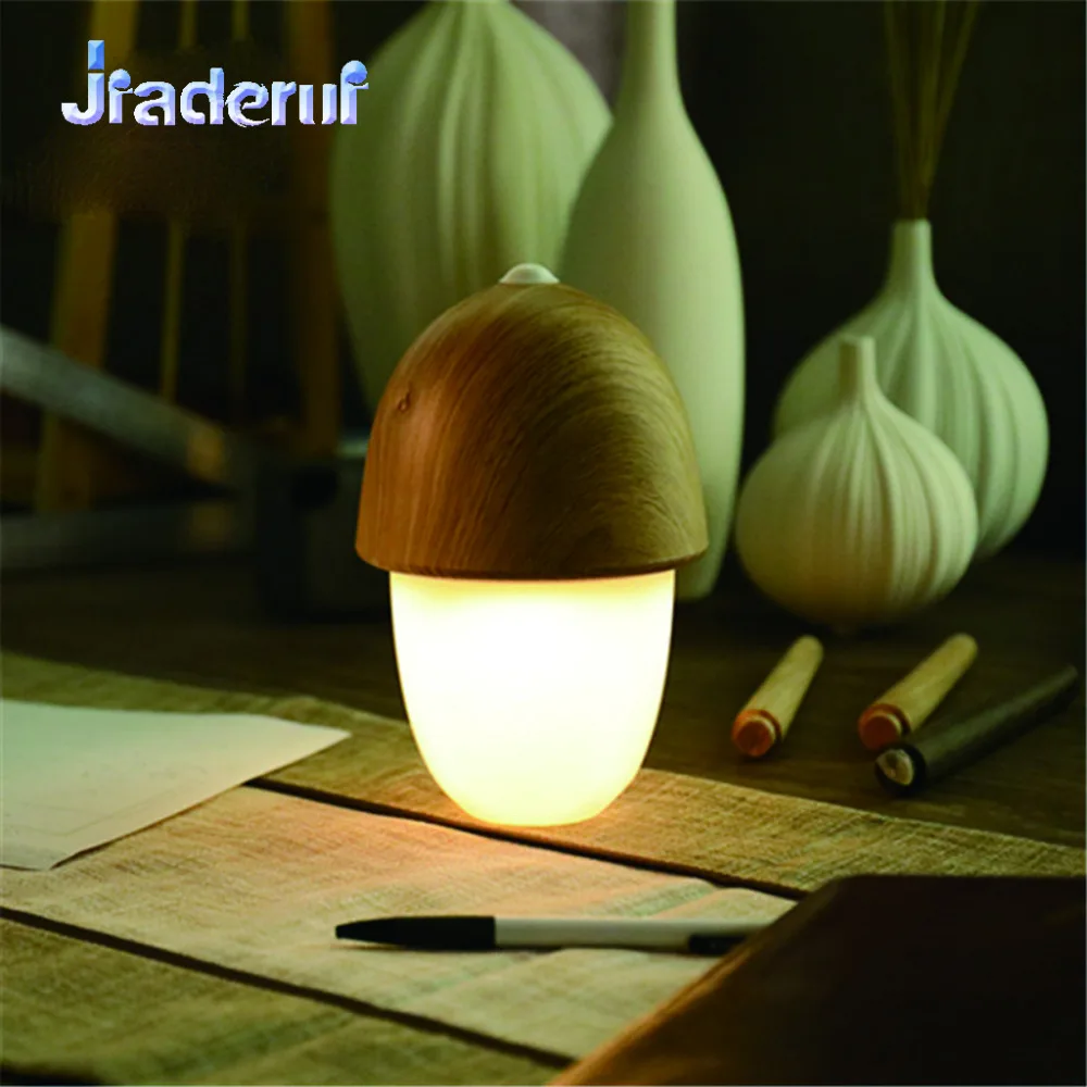 Jiaderui LED Mushroom Shape Touch Gift Night Light USB Rechargeable ...
