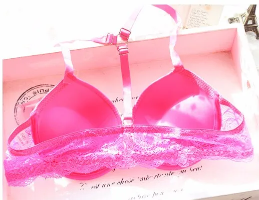 Deep V Sexy Y-line Straps //Soft Lace Bra and Panty Set //Front Closure ...