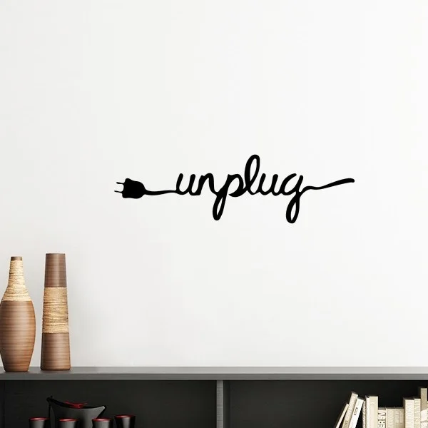 Plug-Wire-Unplug-Funny-Creative-Design-Illustration-Pattern-Silhouette ...