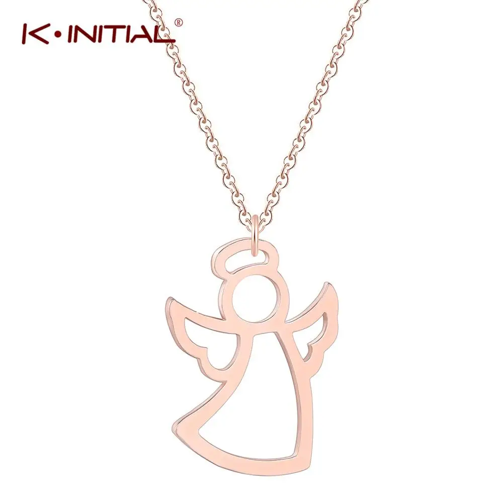 Kinitial-Fashion-Angel-Wings-Necklaces-for-Women-Girl-Guardian-Angel ...