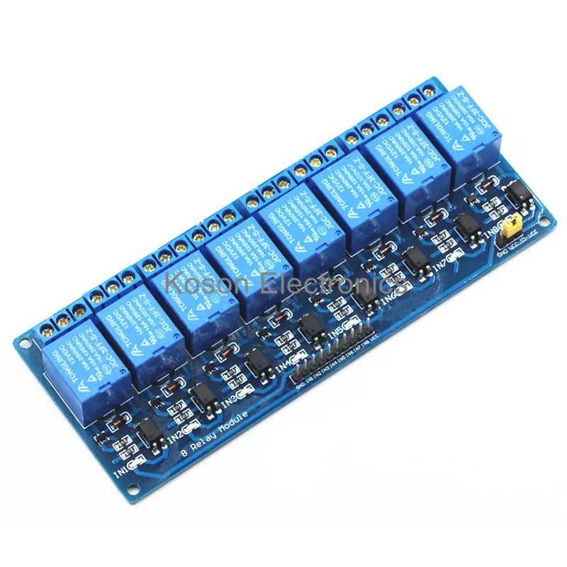 1pcs With optocoupler 8 channel 8 channel relay module relay control ...