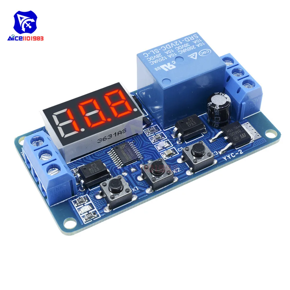 12V-LED-Home-Automation-Delay-Timer-Control-Switch-Relay-Module-Digital ...