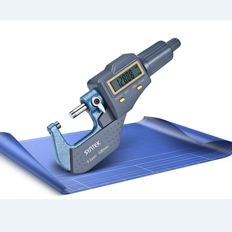 0-25mm Micron Digital Outside Micrometer Electronic Micrometer Gauge ...