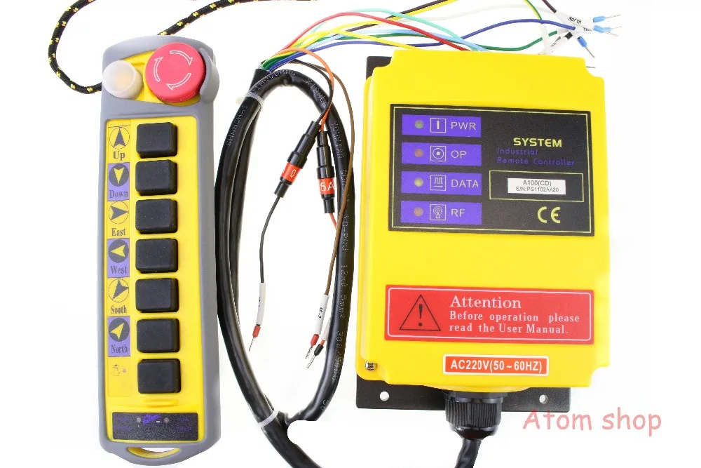 A100 (cd Type) Crane Switch Crane Piso Industrial Wireless Remote ...