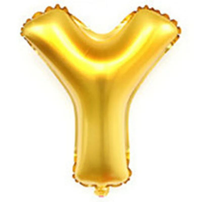 40 inch alphabet balloons party supplies gold silver large helium foil ...