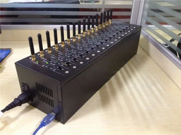 Automatically SIM rotation USB Interface bulk SMS 16 ports 64 SIM SMS ...