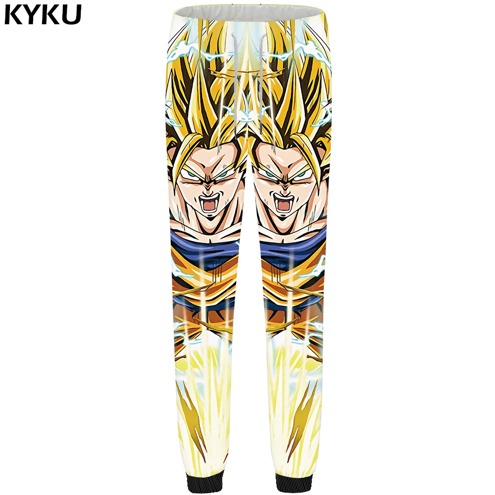 KYKU Brand Dragon Ball Z Sweatpants Men Goku Pants Jogger 3d Printed ...