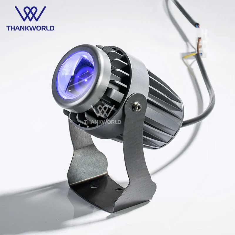 2017 New Flood Lights 10W CREE Aluminium LED Projector blue light ...