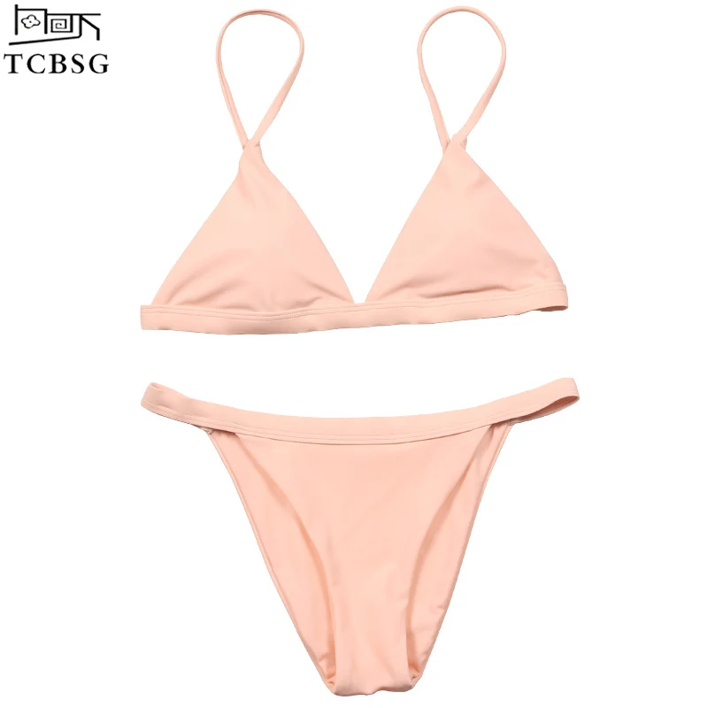 TCBSG 2019 New Sexy Micro Bikini Swimwear Women Swimsuit Halter ...