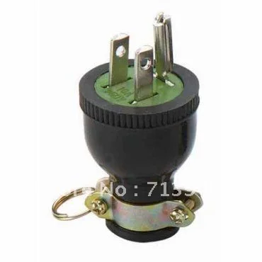 RK 6225 15A 250V USA Rubber Plug,American industry power wiring pin ...