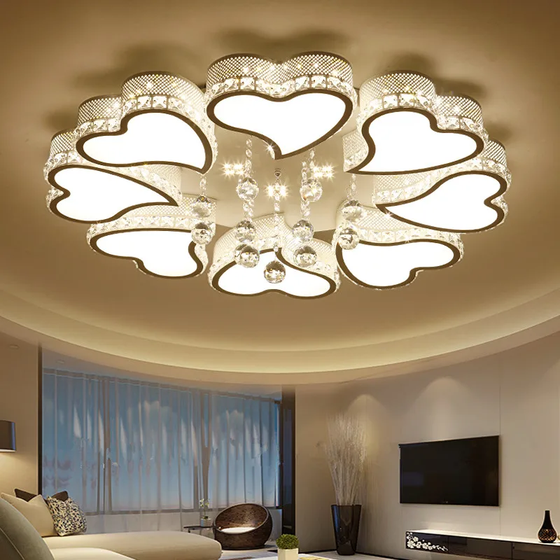 110v 220v LED Ceiling Lights Lamparas De Techo Abajur Para Sala Abaju ...