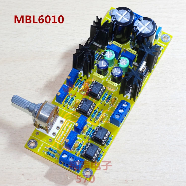 MBL6010 JRC5534DD Op amp Pre-amplifier board amplifier pre-level board ...