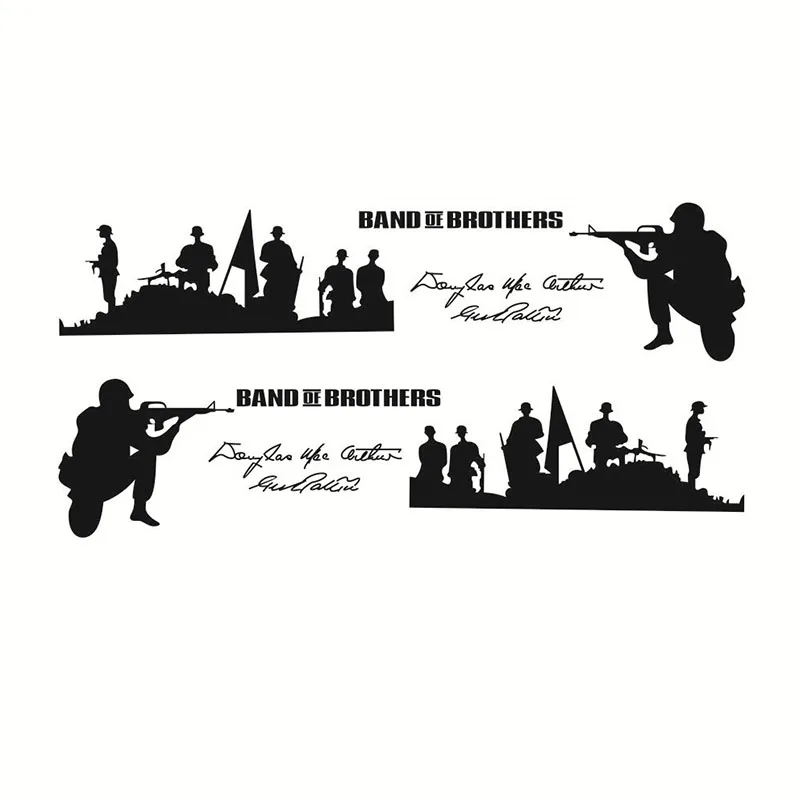 Band Of Brothers Silhouette